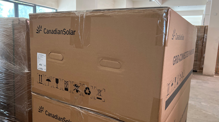 Canadian Solar Inverter 15KW 17KW 20KW 25KW On-grid 400V 3 Phase ...