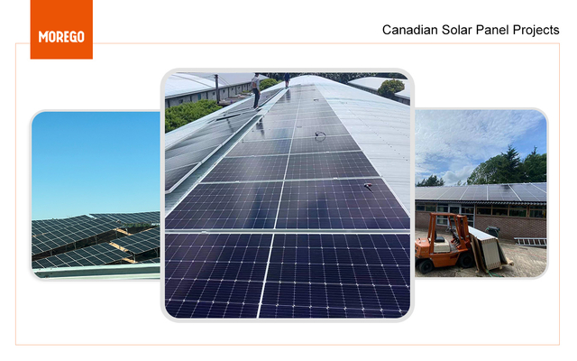Canadian Solar 600-610W 210mm cell mono solar panel - Moregosolar