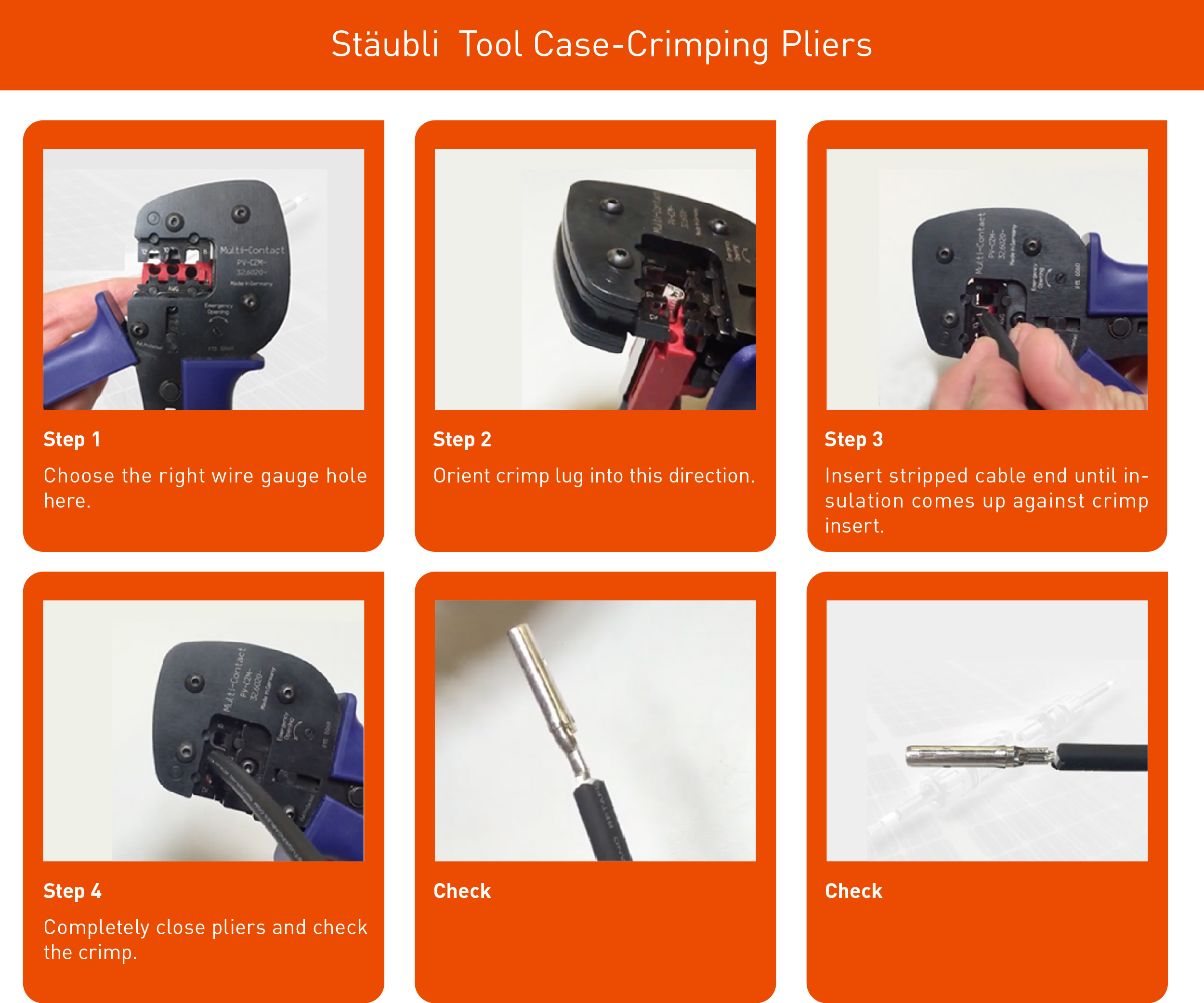 Staubli MC4 And MC4-EVO2 PV Connector Tool Case - Buy Tool Case, PV ...