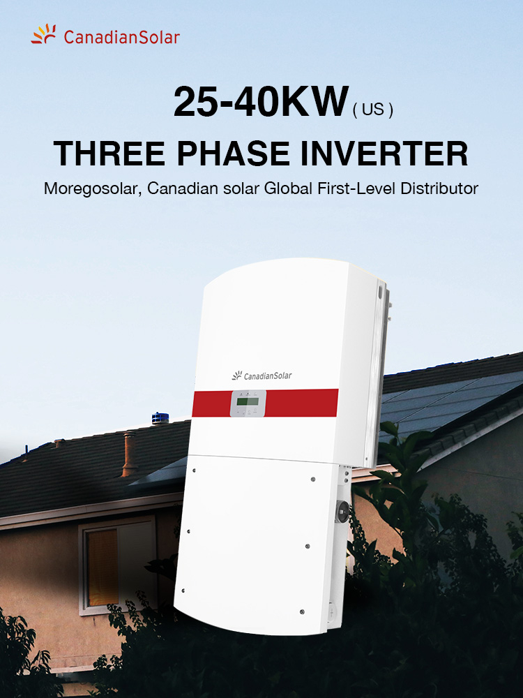 Canadian Solar Inverter 25-40kw US - Moregosolar