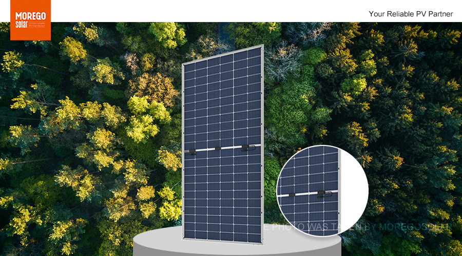 JA Solar N-type Bifacial double glass high efficiency 580W 585W 590W ...